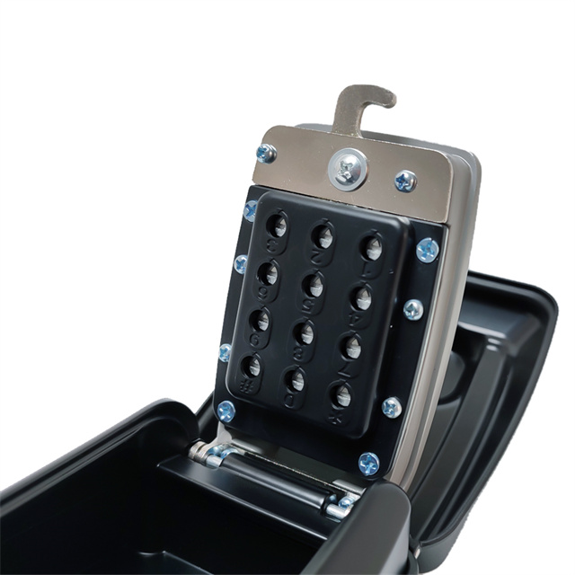 Push Button Wall Mounted Key Storage Safe Lock Box - Buy Push Button ...